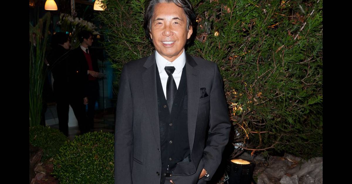 Le créateur Kenzo Takada, fondateur de la marque Kenzo, était présent ...