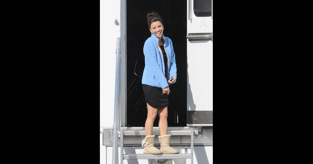 Eva Longoria, plus épanouie que jamais sur le tournage de la dernière ... Eva Longoria, plus épanouie que jamais sur le tournage de la dernière ...