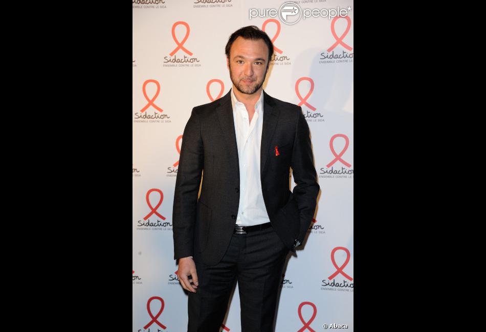 Alexandre Devoise lors de la soirée de lancement du Sidaction 2012, à ...