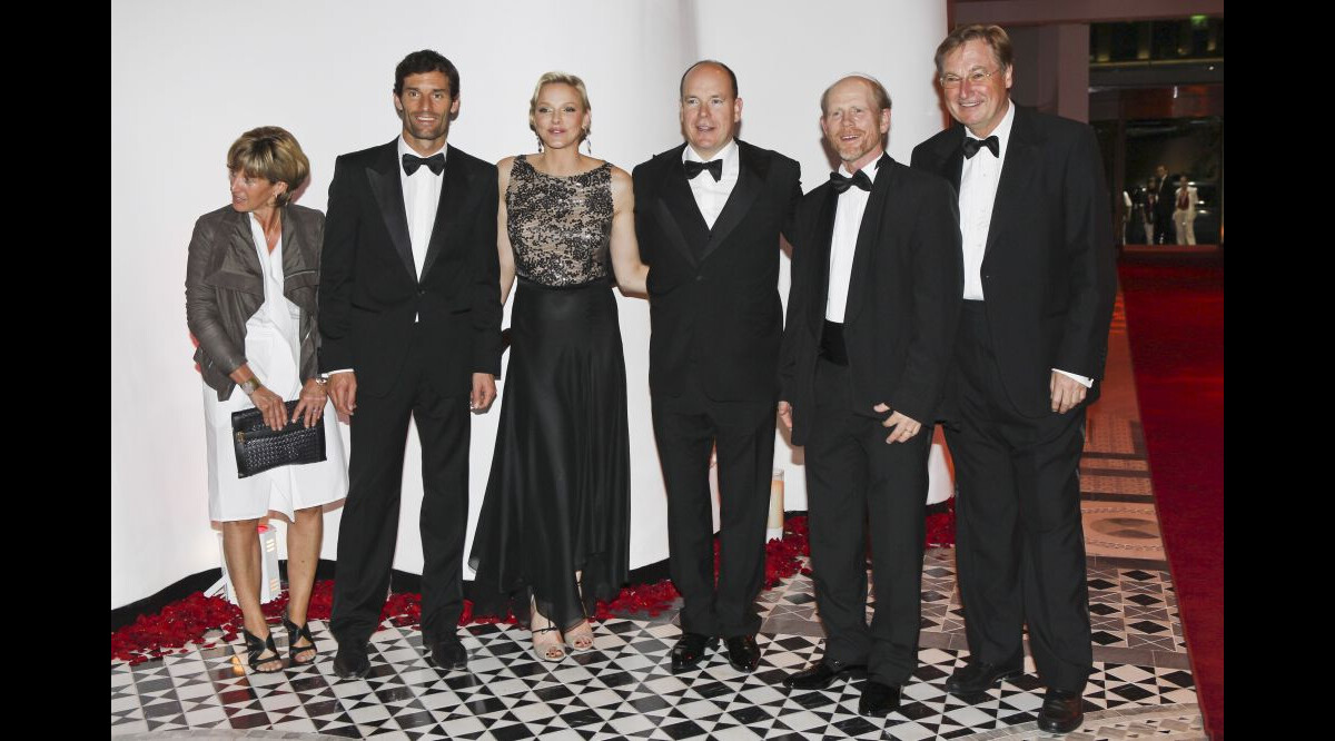 Photo : Le prince Albert et la princesse Charlene de Monaco, ici avec ...