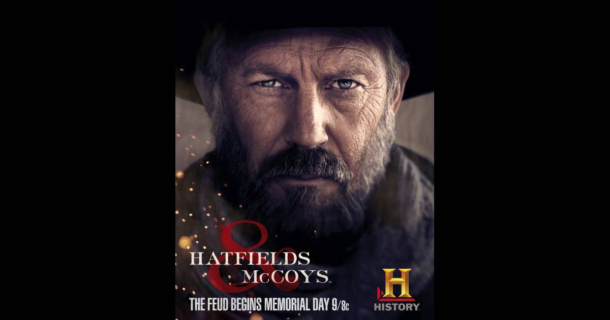Hatfields & McCoys avec Kevin Costner. - Purepeople