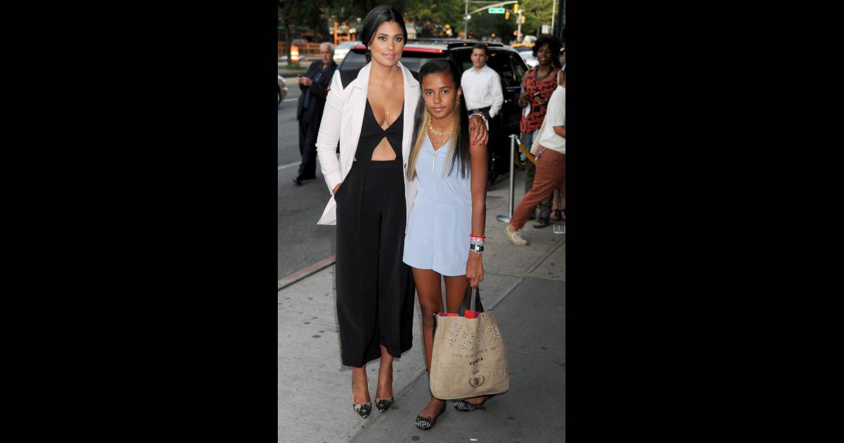 Rachel et Ava Roy lors de l'avant-première de Moi, député à New York le ...