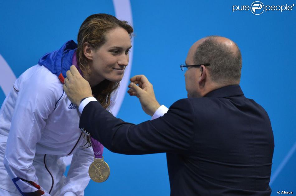 Camille Muffat est devenue championne olympique du 400m nage libre lors ...