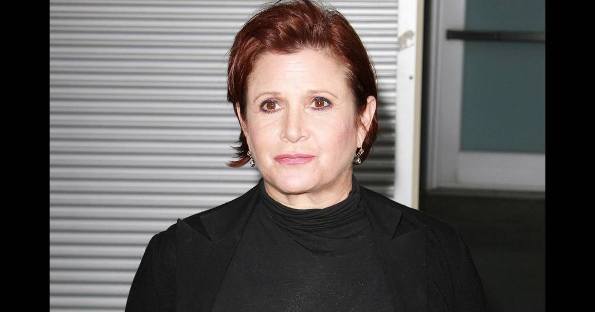 Carrie Fischer à Los Angeles, le 30 septembre 2009. - Purepeople