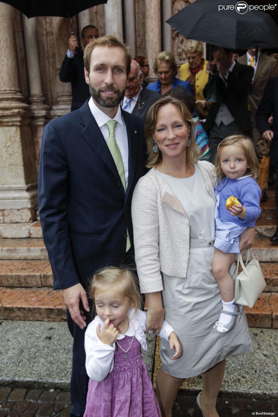 La princesse Margarita de Bourbon-Parme et son mari Tjalling ten Cate ...