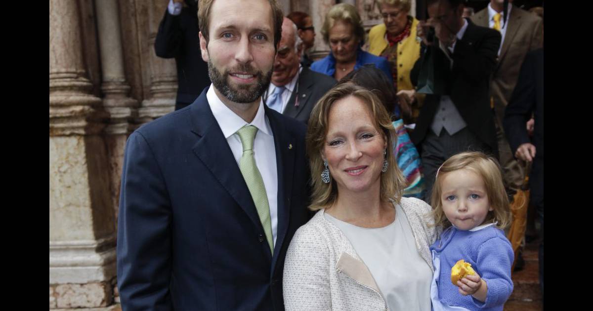 La princesse Margarita de Bourbon-Parme et son mari Tjalling ten Cate ...