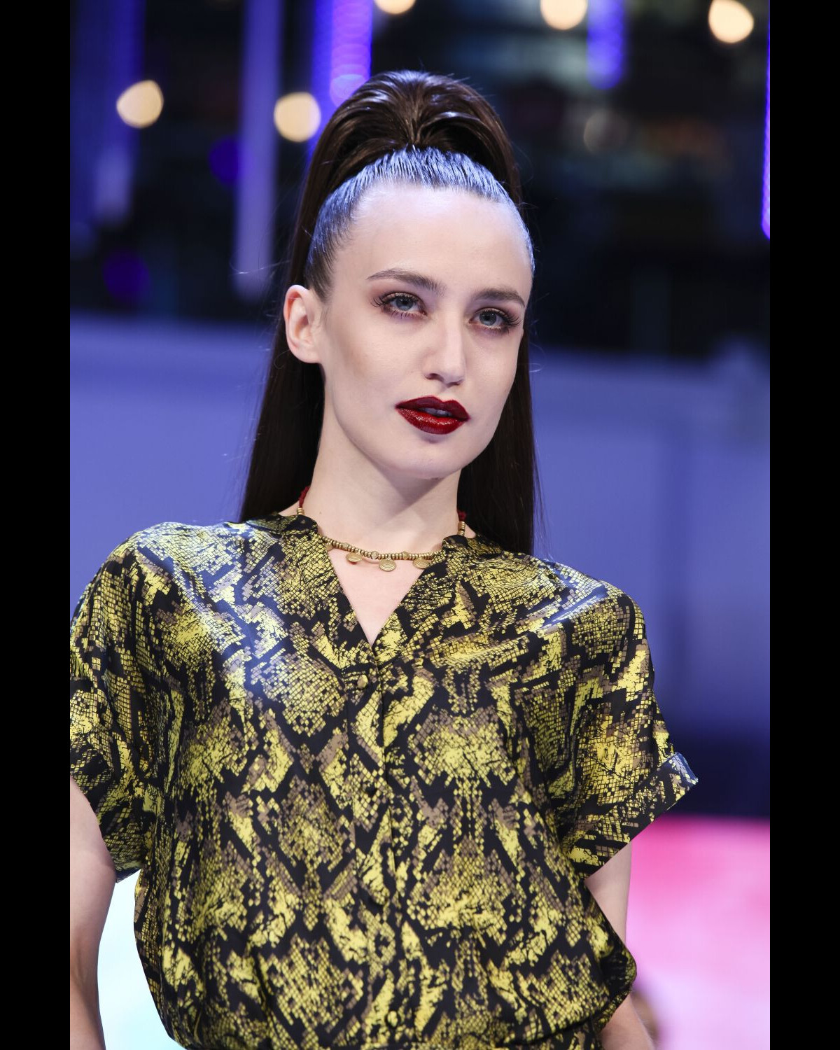 Photo : Lizzy Jagger défile lors de la Vogue's Fashion Night Out à ...