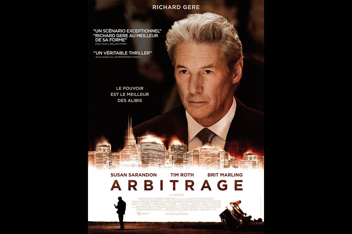 Photo : Affiche du film Arbitrage - Purepeople