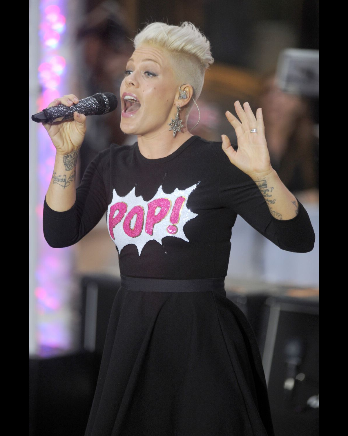 Photo : Pink à New York, le 18 septembre 2012. - Purepeople