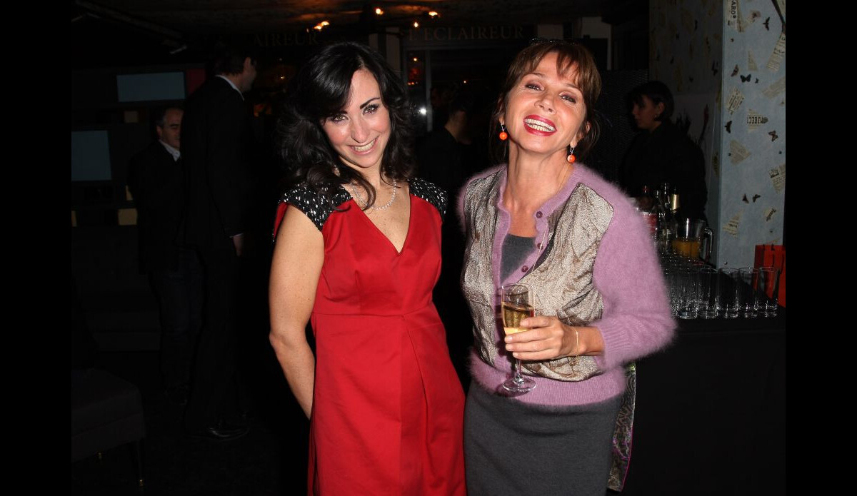 Photo : Rowena Forrest et Victoria Abril lors de la soirée d ...