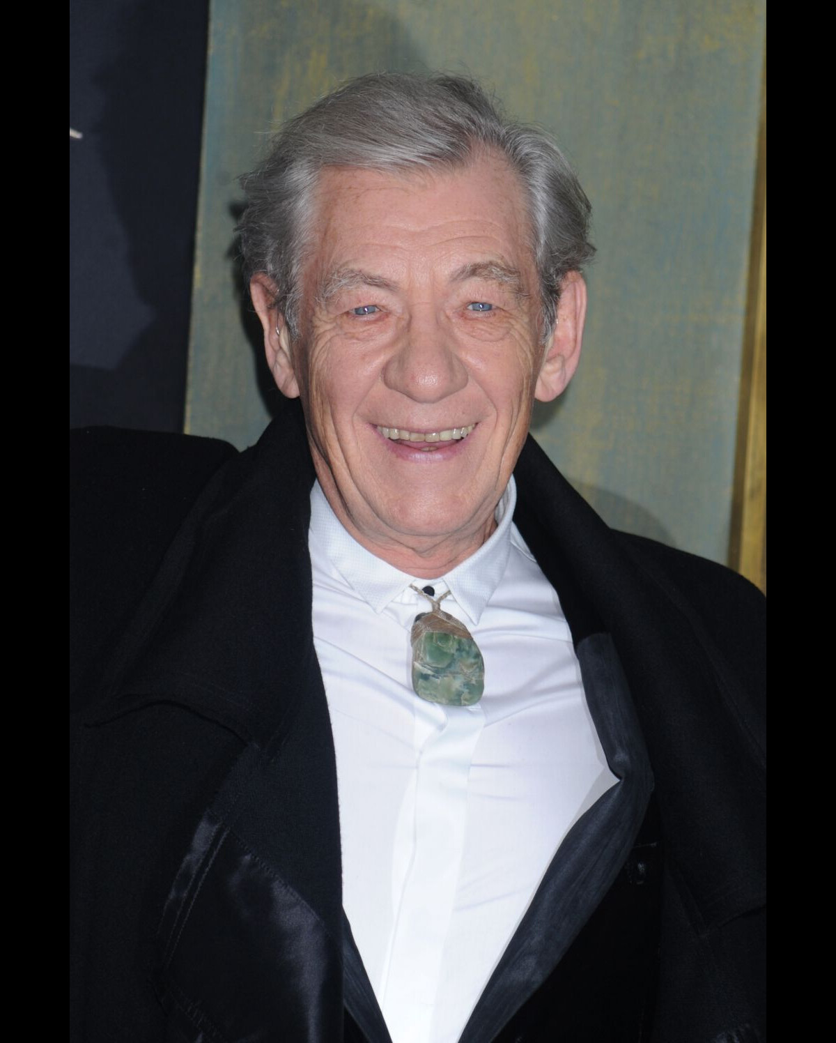 Photo : Sir Ian McKellen lors de l'avant-première du Hobbit : un voyage ...