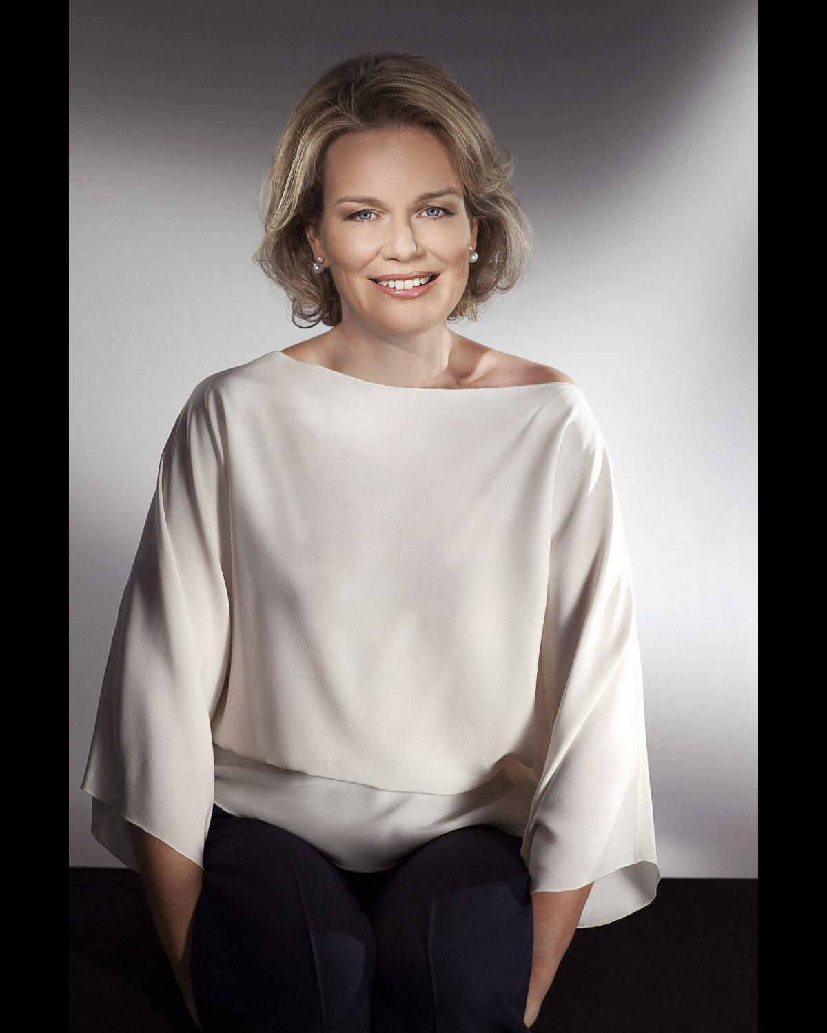 Photo : Mathilde de Belgique, portrait officiel pour ses 40 ans ...