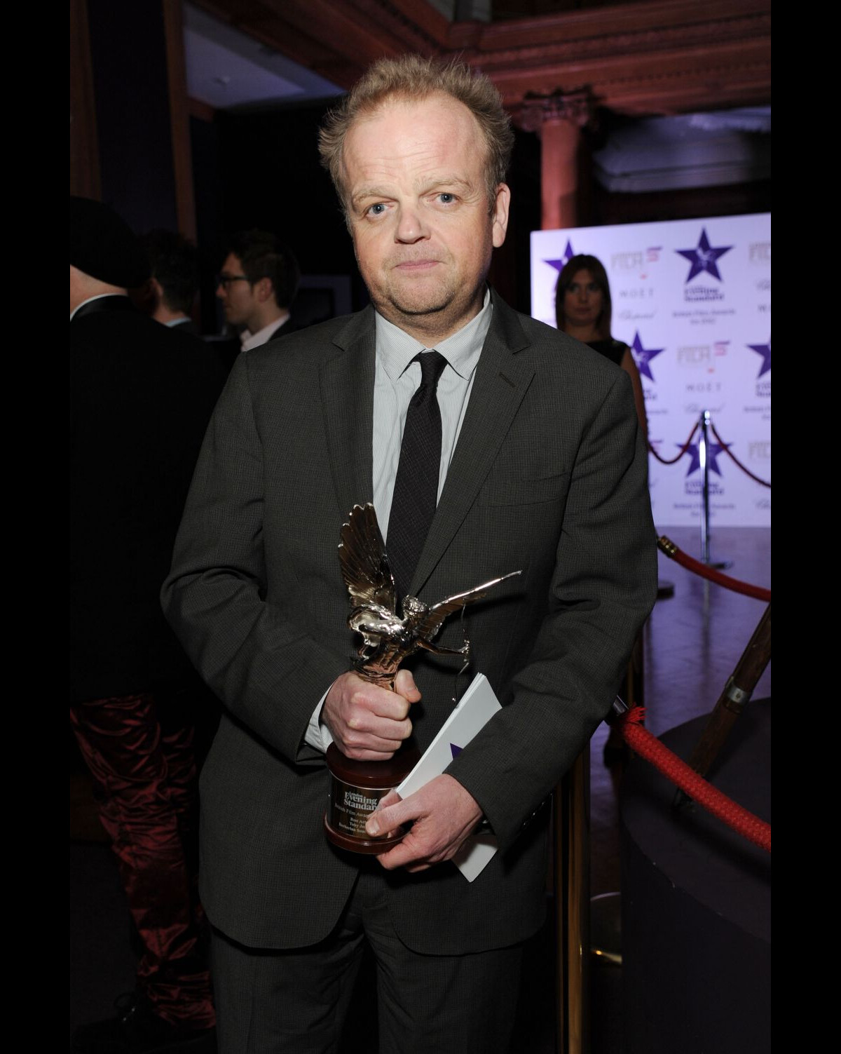 Photo : Toby Jones lors des London Evening Standard British Film Awards ...