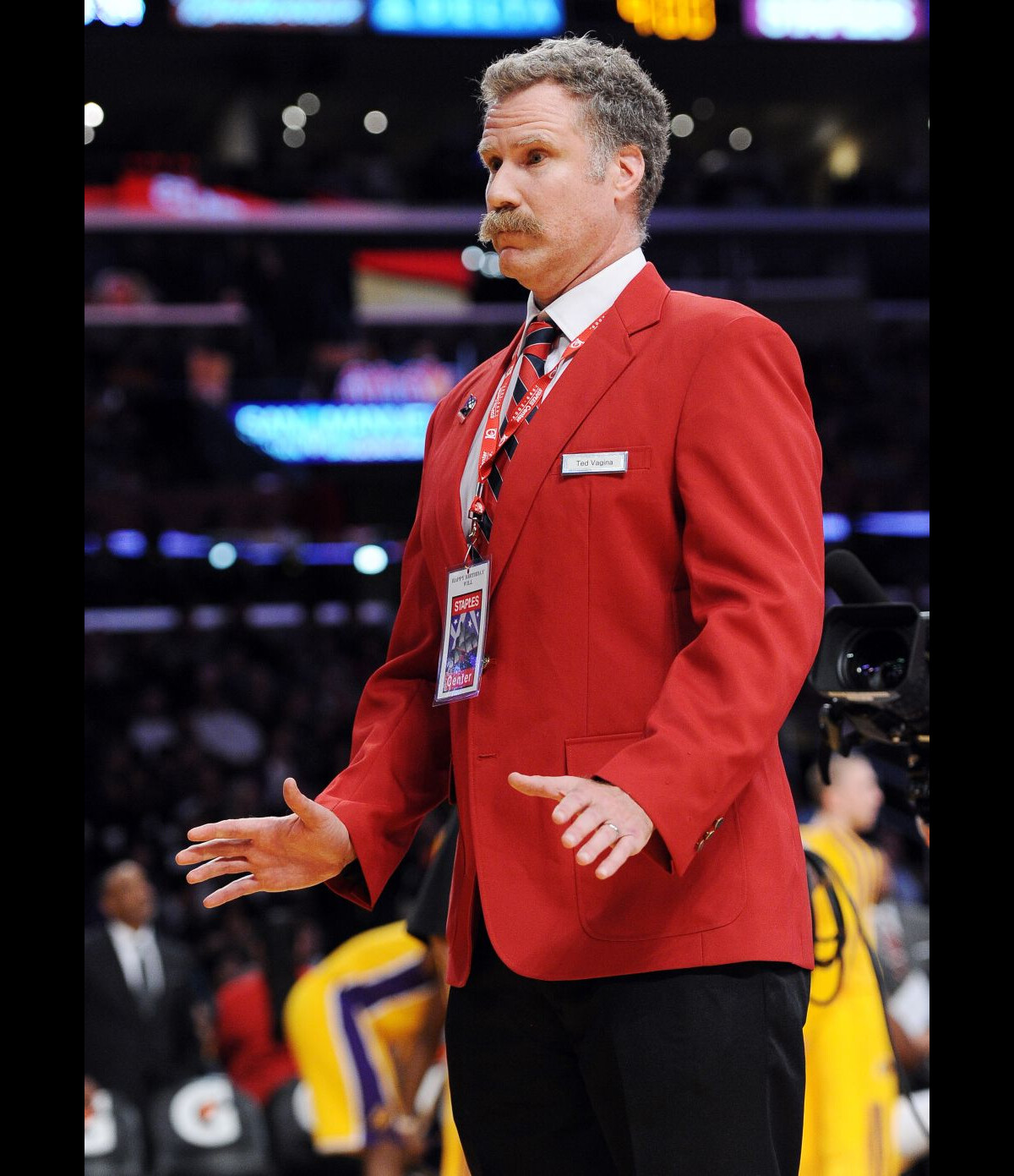 Photo : Will Ferrell aka Ted Vagina à Los Angeles, le 12 février 2013 ...