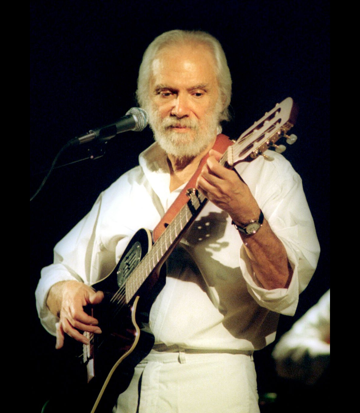 Photo : Georges Moustaki à Moscou, le 9 juin 2009. - Purepeople