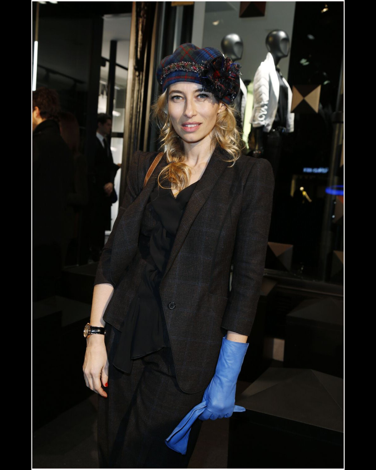 Photo : Alexandra Golovanoff à l'inauguration de la première boutique ...