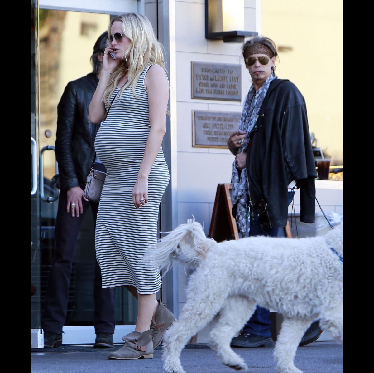 Photo : Exclu - En session courses, Malin Akerman, enceinte, est passée ...