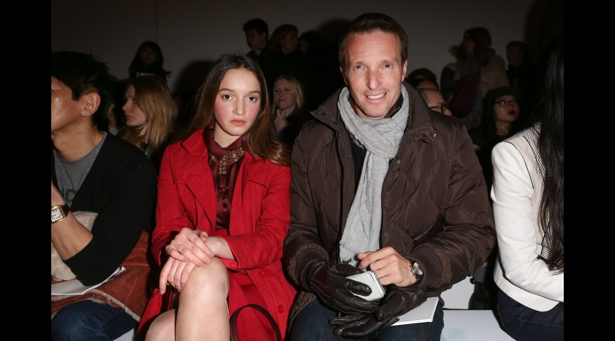 Photo : Stéphane Rotenberg et sa fille assistent au défilé Vanessa ...
