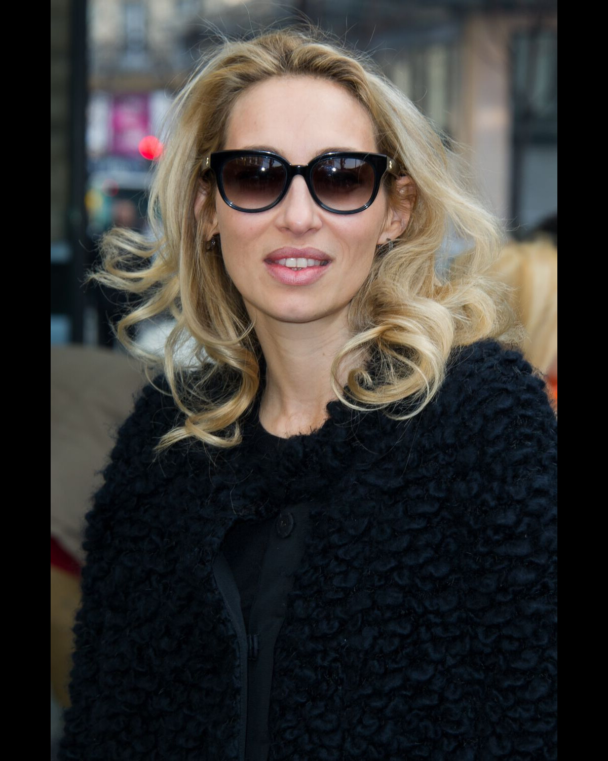 Photo : Alexandra Golovanoff arrive à la Samaritaine défilé Kenzo ...