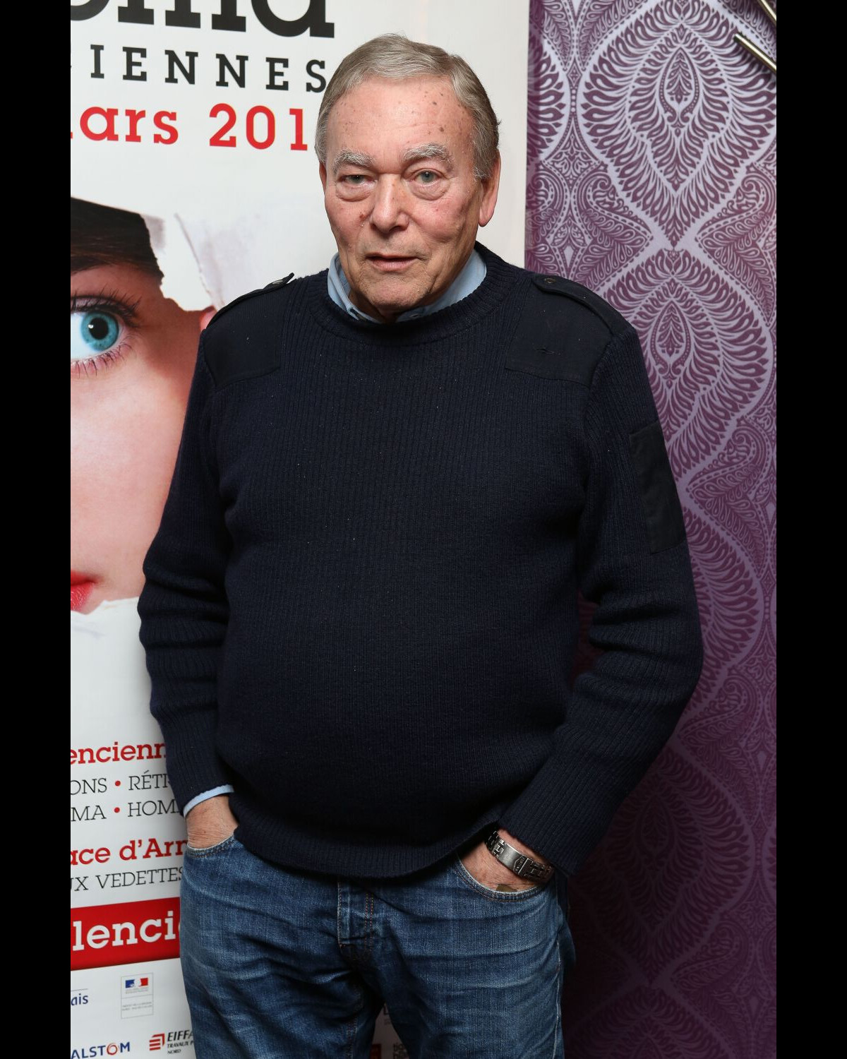 Photo : Yves Boisset à l'ouverture du Festival 2 Cinéma à Valenciennes ...