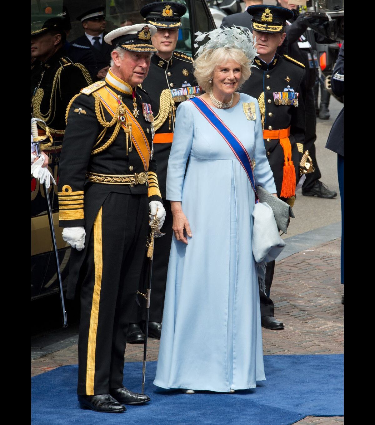 Photo : Le prince Charles et son épouse Camilla Parker Bowles à la ...