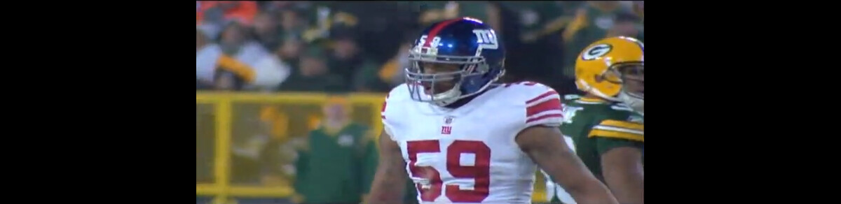 Vidéo : Michael Boley lors de la saison NFL 2011-2012 - Purepeople