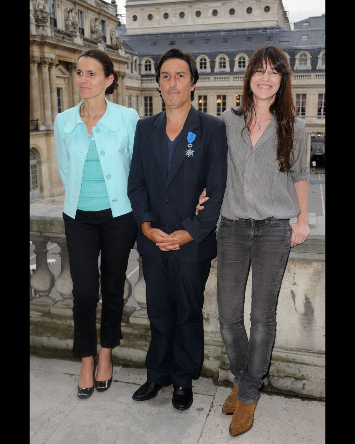Photo : Yvan Attal avec son amoureuse Charlotte Gainsbourg et la ...