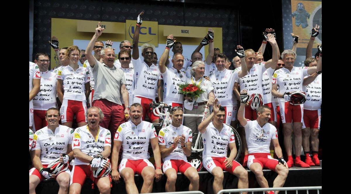 Photo : Les personnalités du cyclisme, de la télévision et du spectacle ...