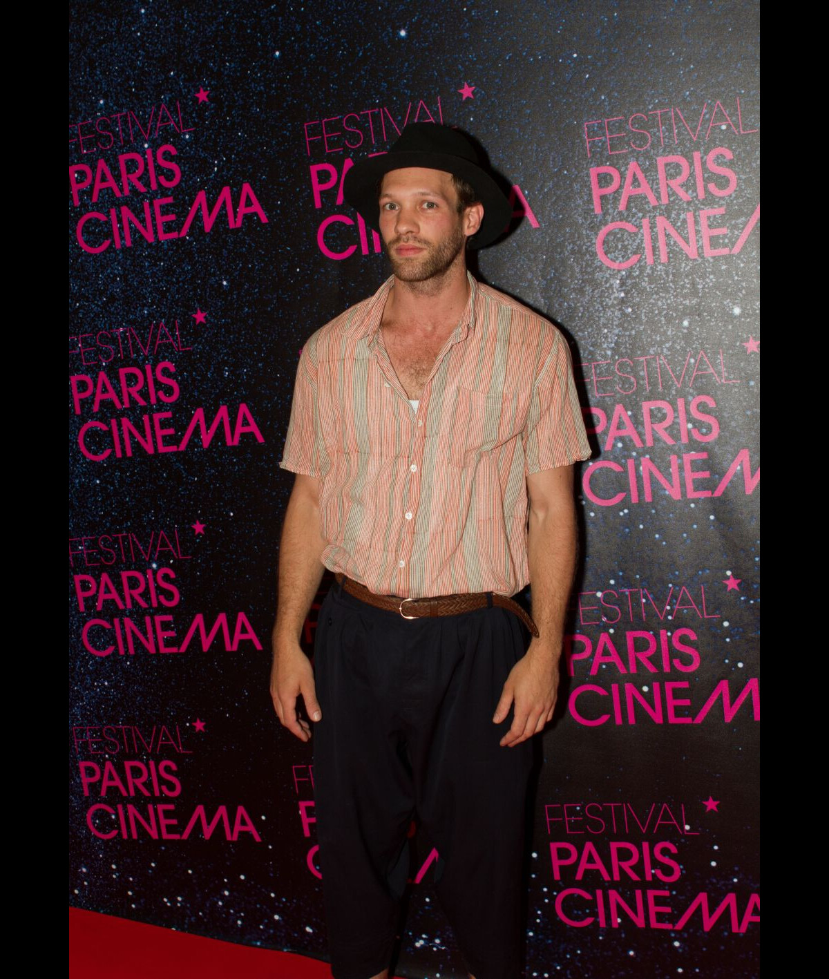 Photo : Paul Hamy lors du Festival Paris Cinéma, le 6 juillet 2013 ...