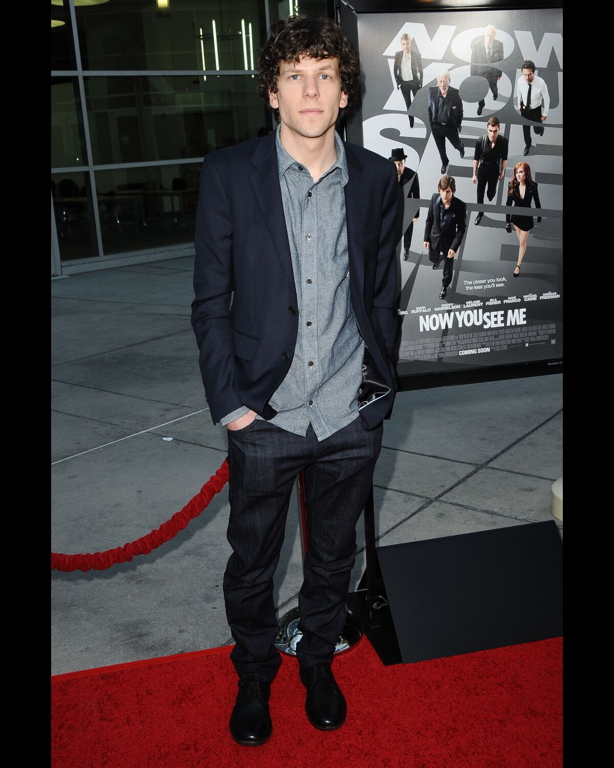Photo : Jesse Eisenberg à Los Angeles pour la présentation du film ...