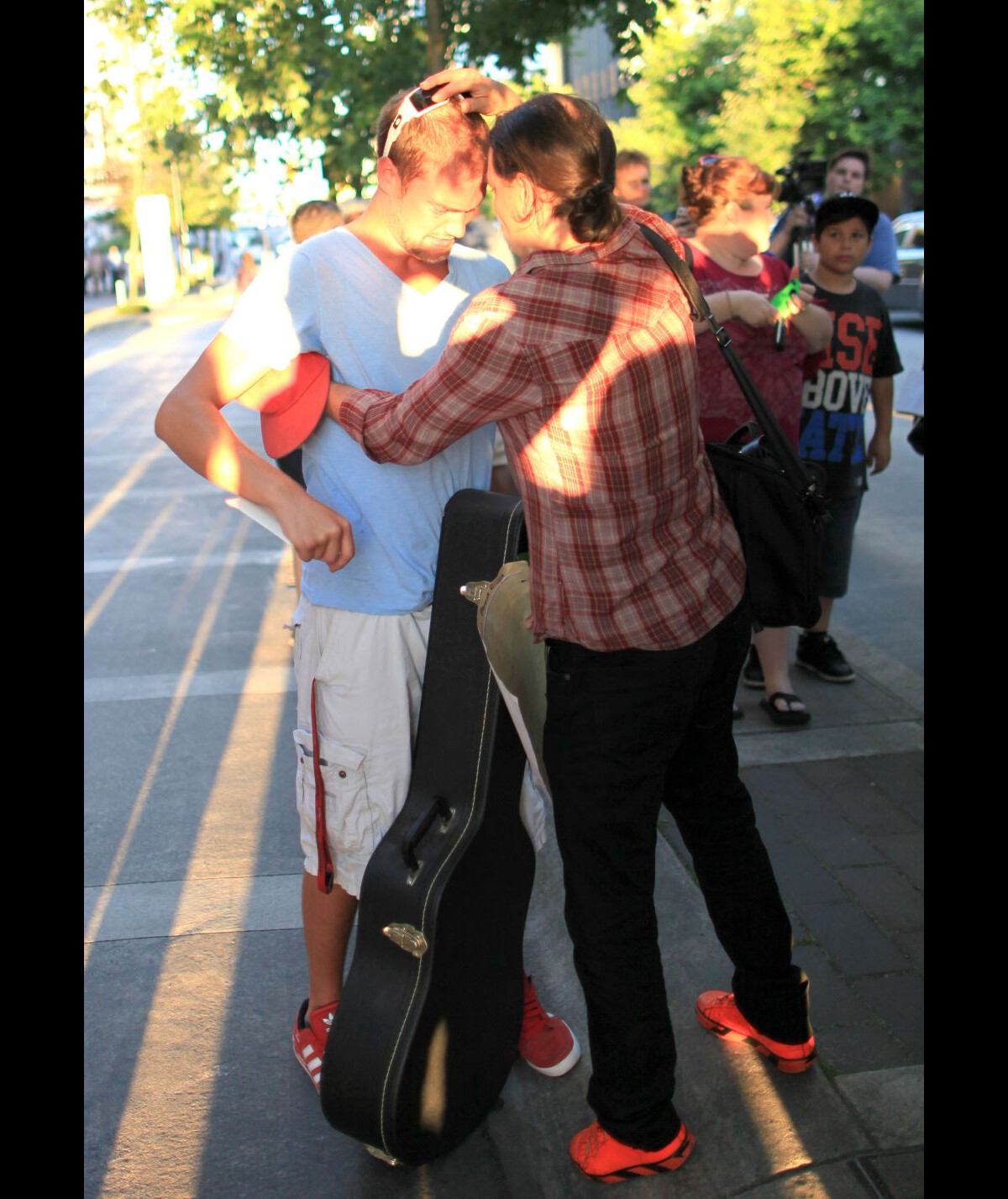 Photo : Richard Monteith est venu rendre hommage a son cousin, la star ...