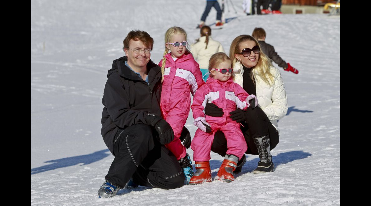 Photo : Le prince Friso d'Orange-Nassau et la princesse Mabel avec ...