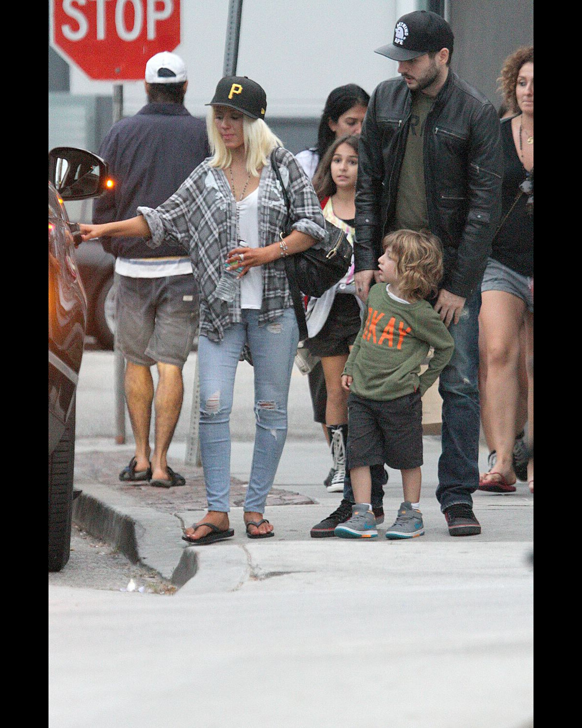 Photo : Christina Aguilera, son fils Max et son compagnon Matthew ...
