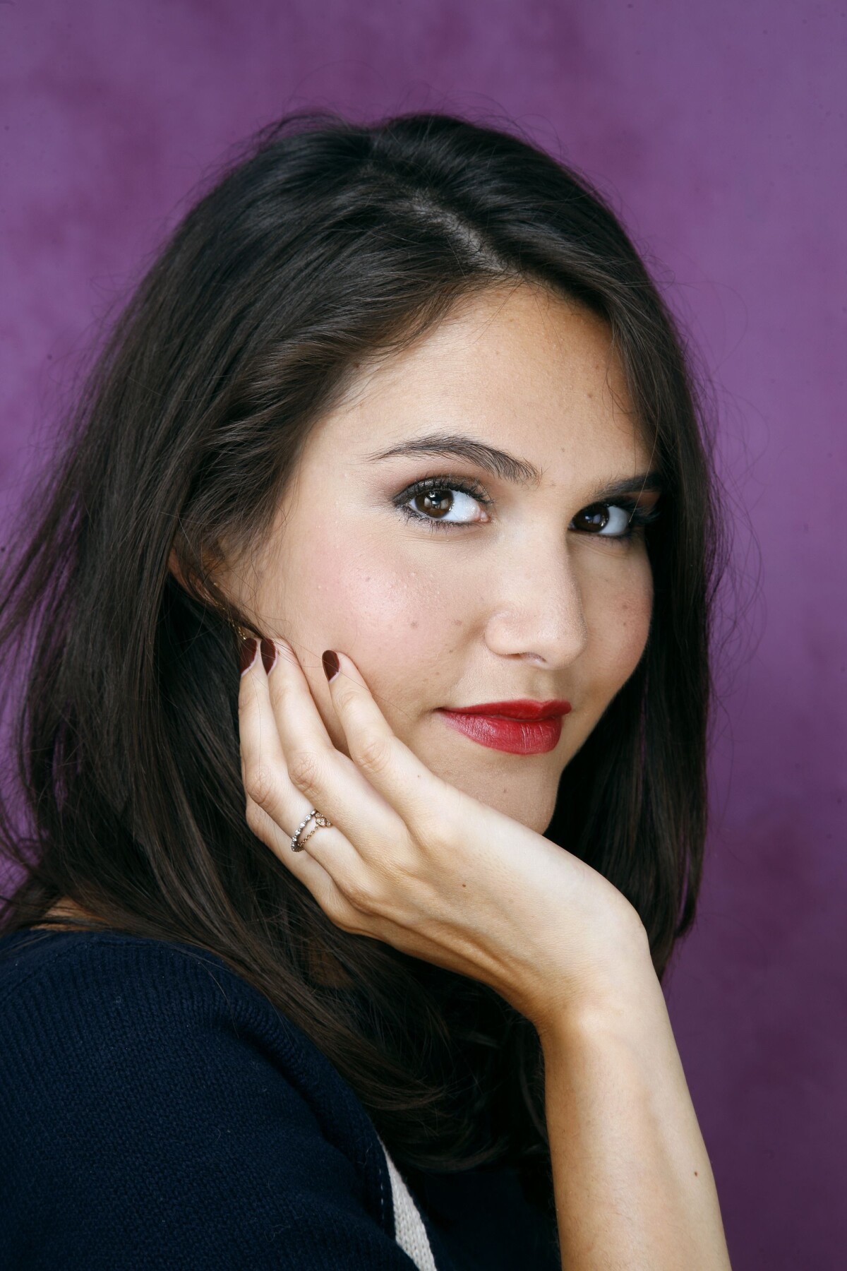 Photo : Portrait de Joyce Jonathan réalisé en 2013. - Purepeople
