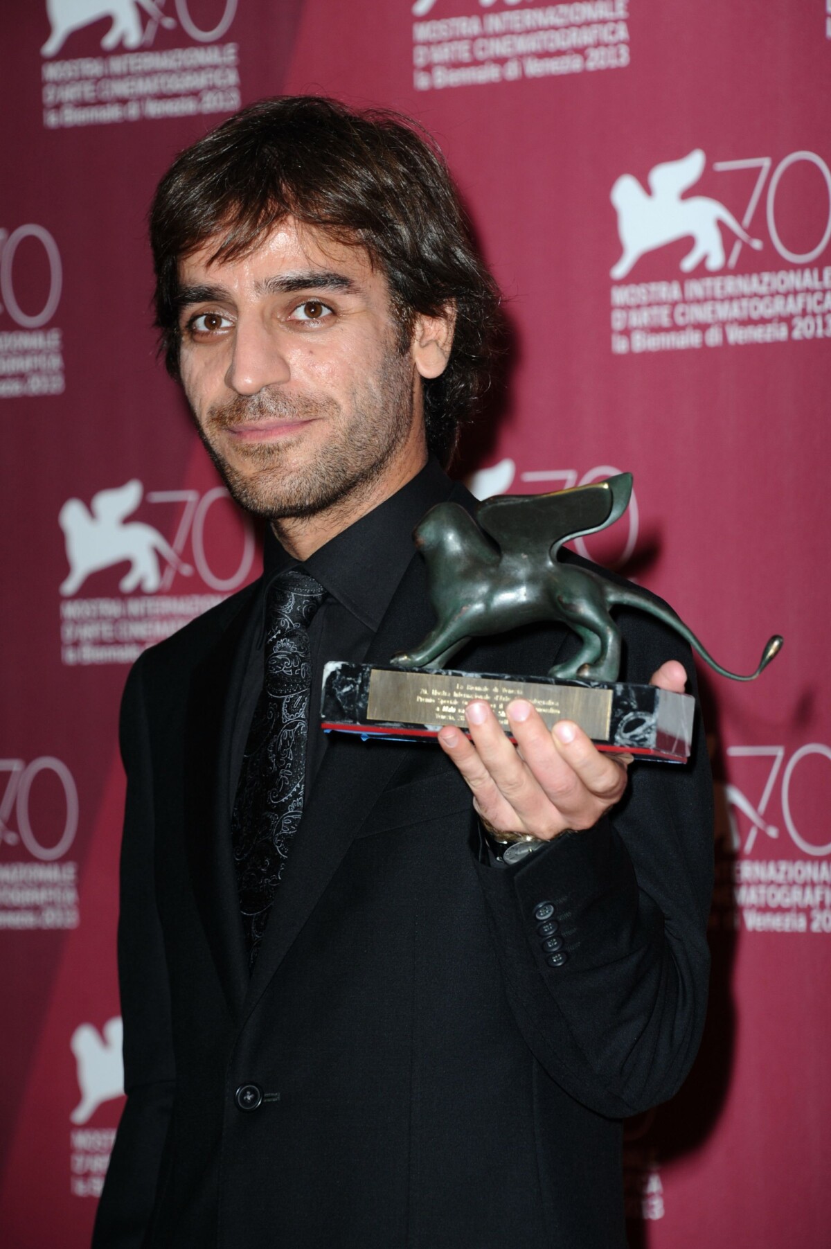 Photo : Shahram Mokri à la 70e Mostra de Venise, le 7 septembre 2013 ...