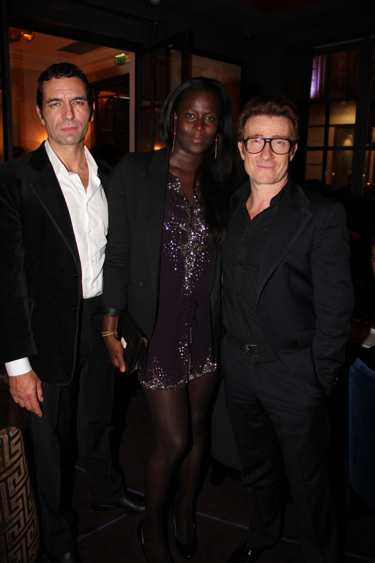 Photo : Olivier Loustau, Thierry Frémont et sa compagne Gina ...