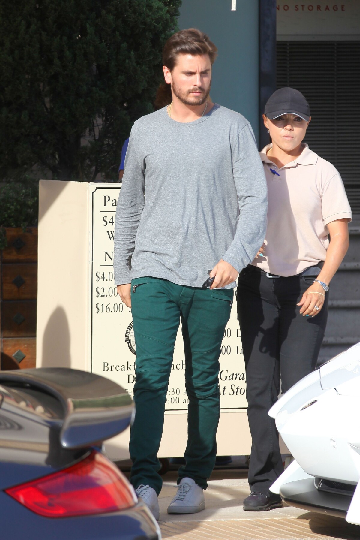 Photo : Scott Disick quitte le centre commercial Barneys New York à ...
