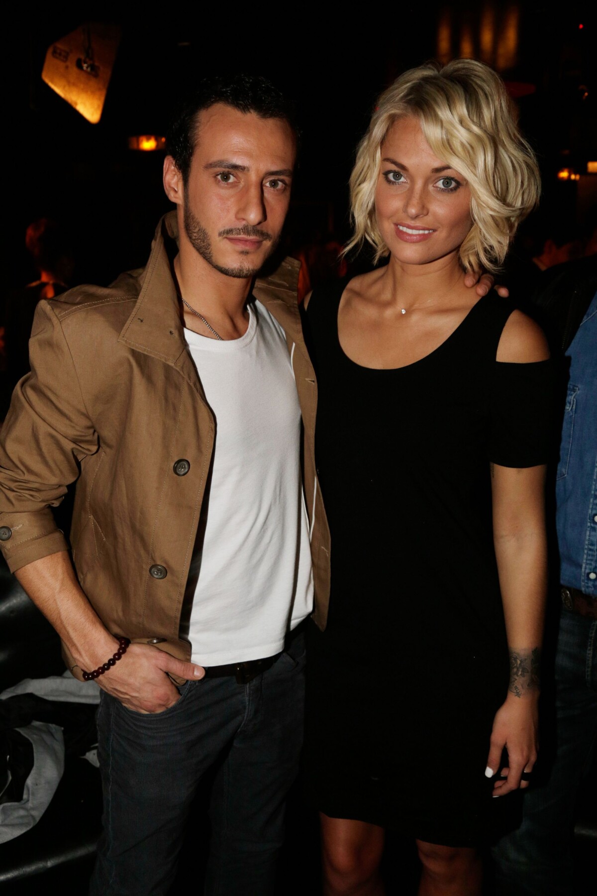 Photo : Sebastien Soudais et Caroline Receveur - Soirée Hollywood Girls ...