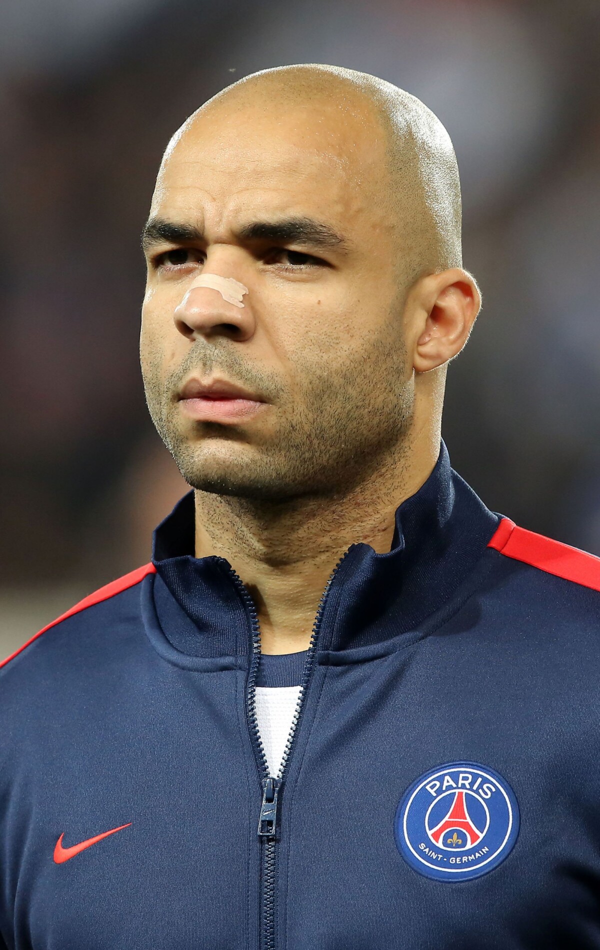 Photo : Alex lors du match entre le PSG et le Benfica au Parc des ...