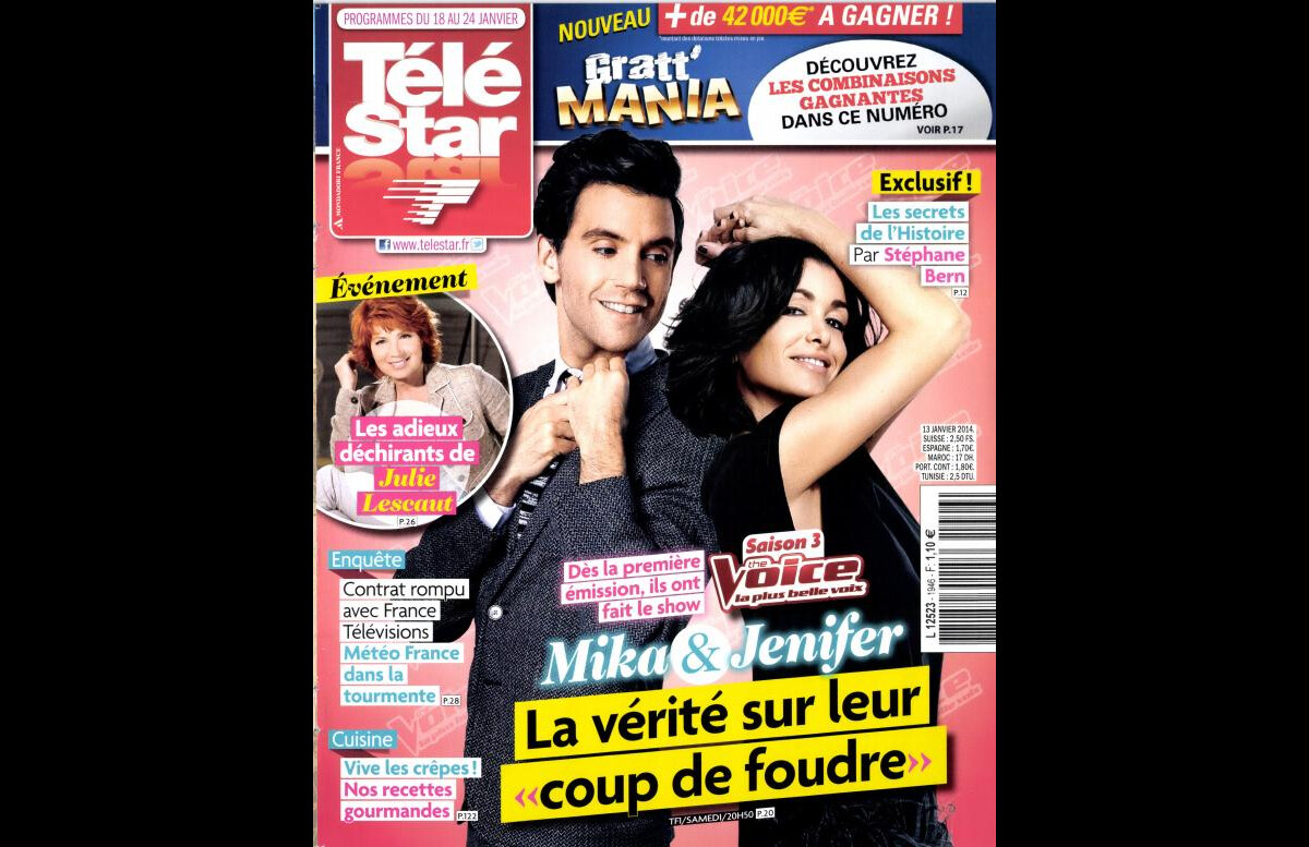Photo : Magazine Télé Star du 18 au 24 janvier 2014. - Ode (Purepeople)
