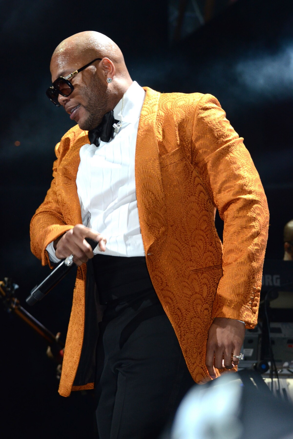 Photo : Flo Rida en concert au BB&T Center à Miami. Le 20 décembre 2013 ...