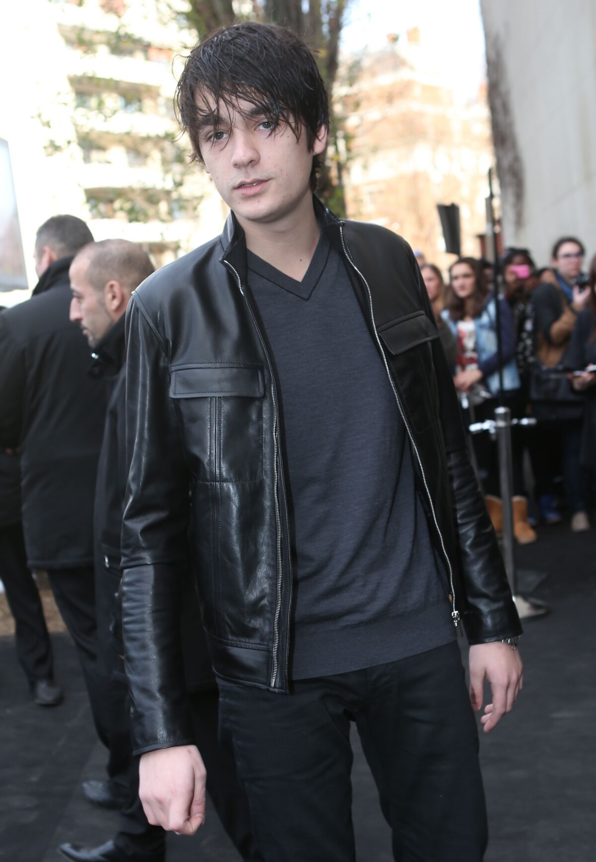 Photo : Alain-Fabien Delon (Fils de Alain Delon) lors des arrivées au ...