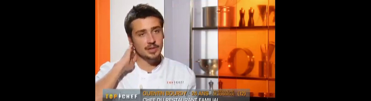 Photo : Quentin dans Top Chef 2013 - Purepeople