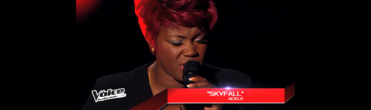 Photo : Stacey King dans The Voice 3 sur TF1 le samedi 25 janvier 2014 ...