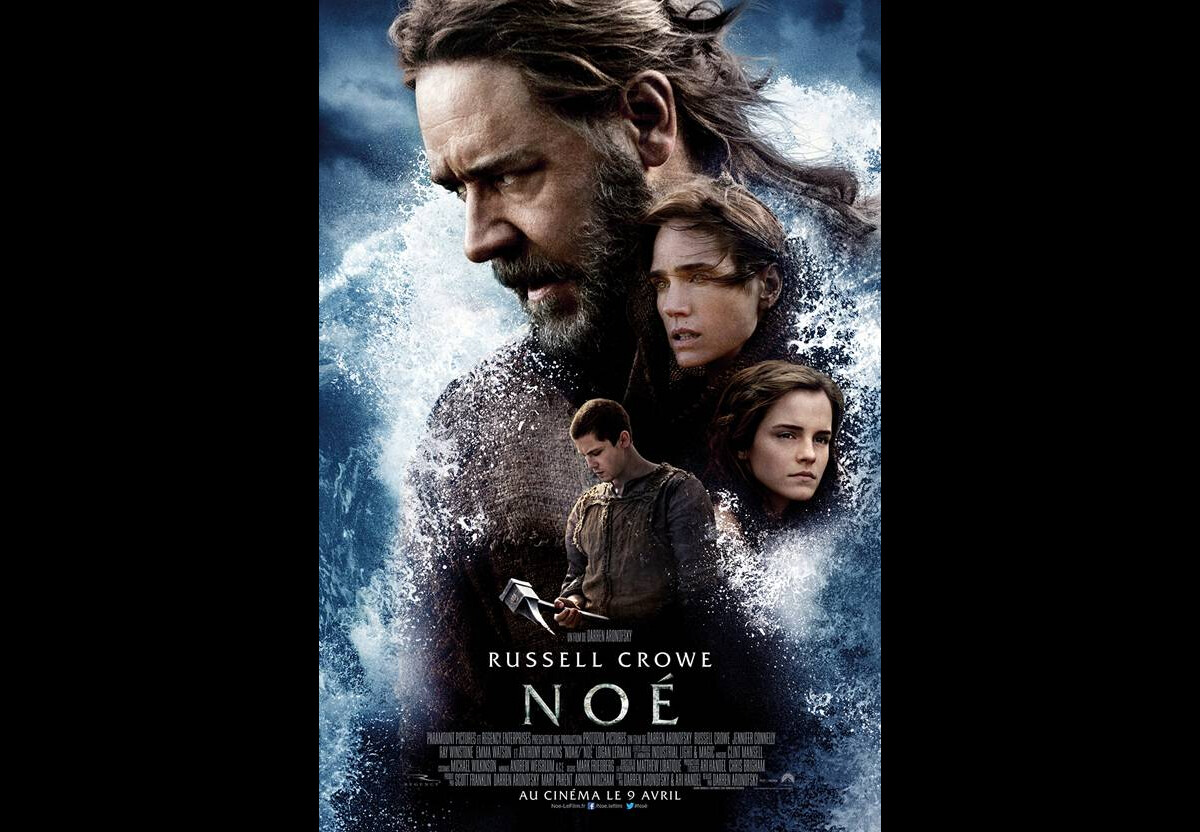 Photo : Affiche française de Noé. - Purepeople