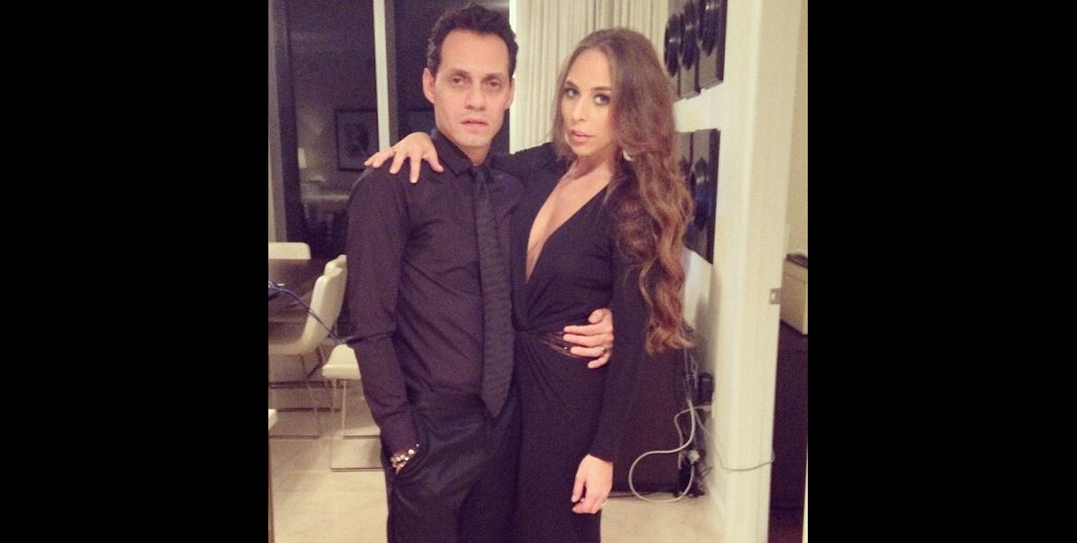 Photo : Marc Anthony et Chloe Green posent ensemble, le 8 décembre 2013 ...