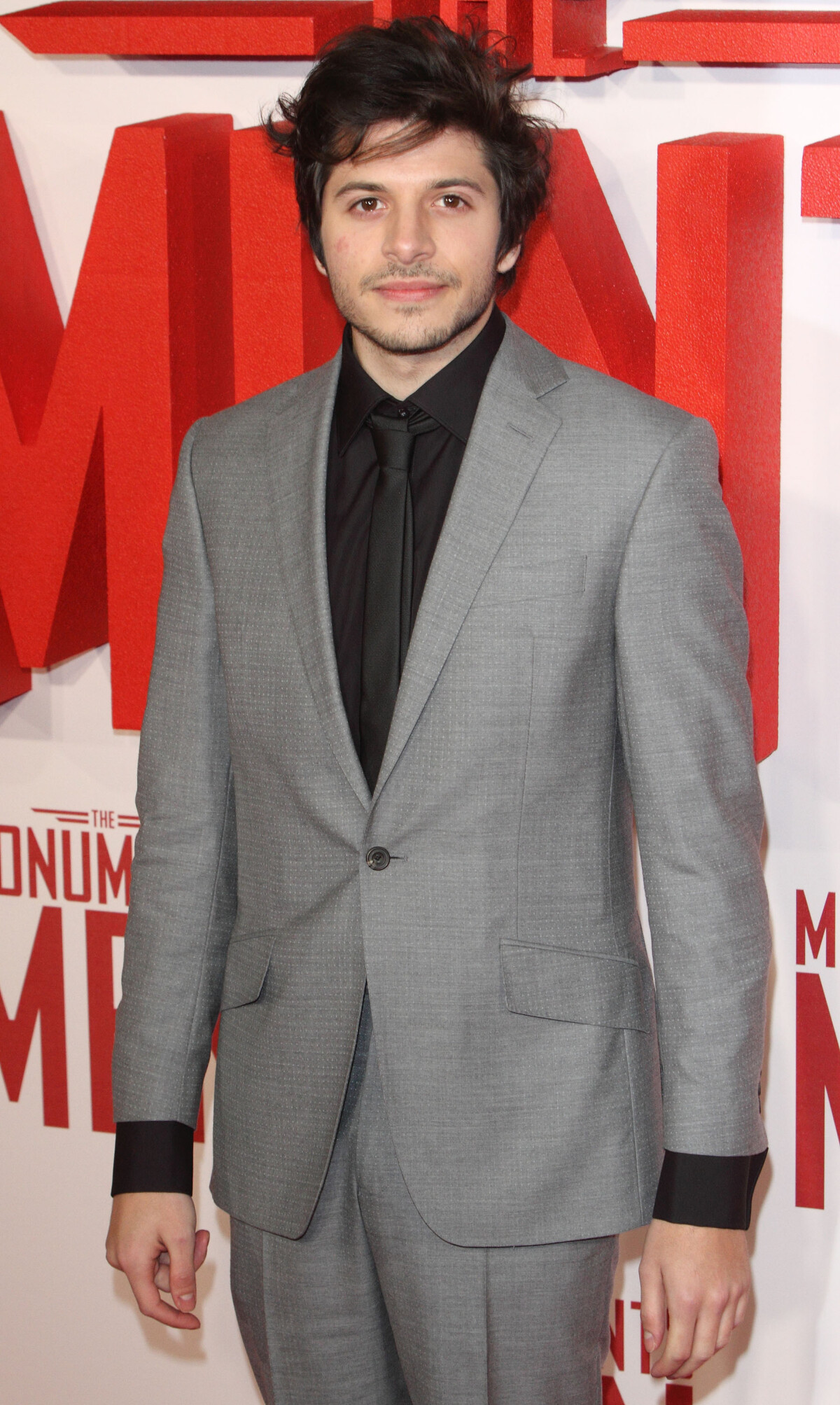 Photo : Dimitri Leonidas lors de la première du film The Monuments Men ...