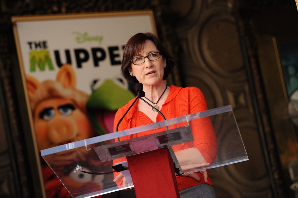 Photo : Lisa Henson, présidente de la Henson Company prononce un ...