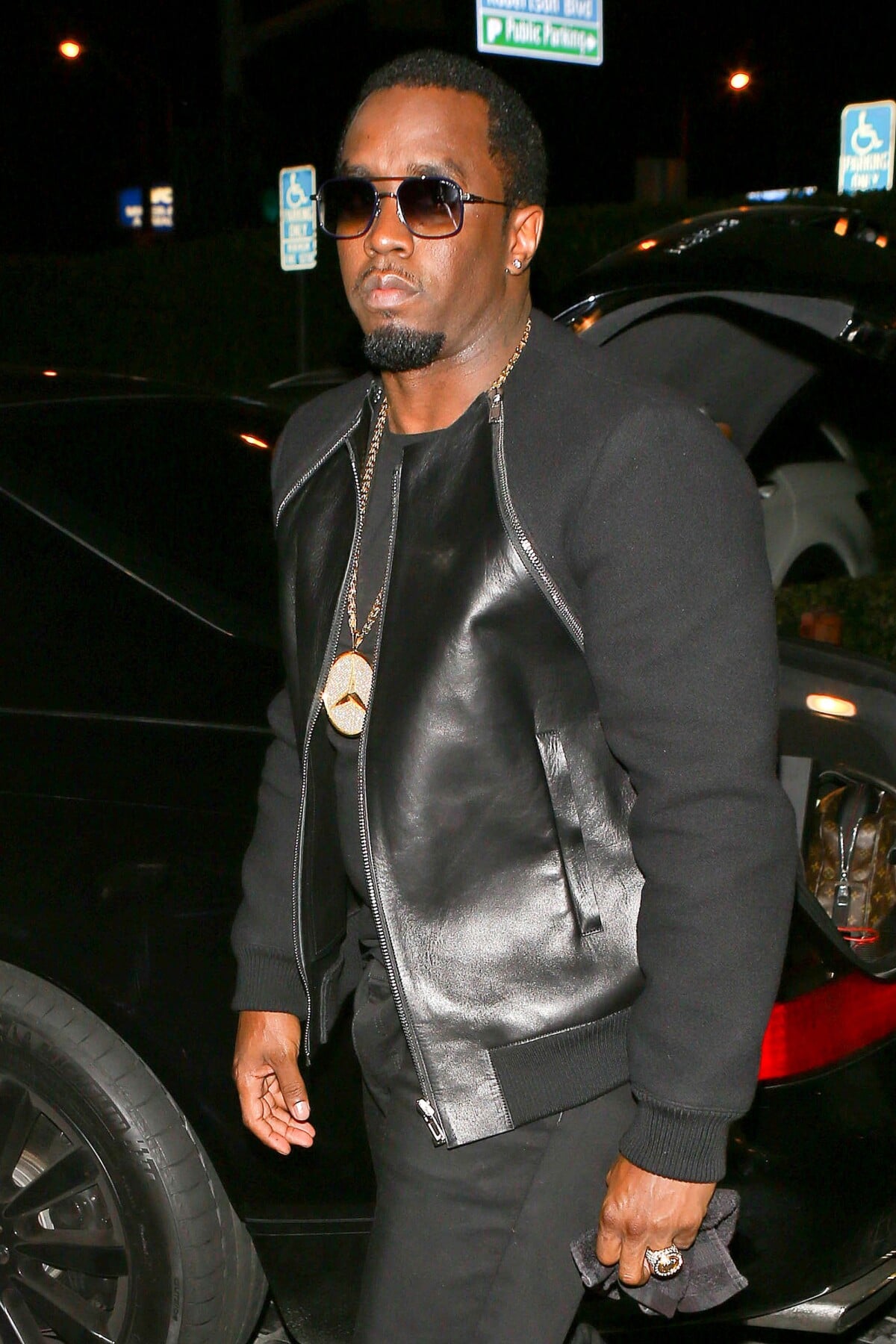 Photo : P. Diddy, aka Sean Combs, à West Hollywood, le 24 janvier 2014 ...