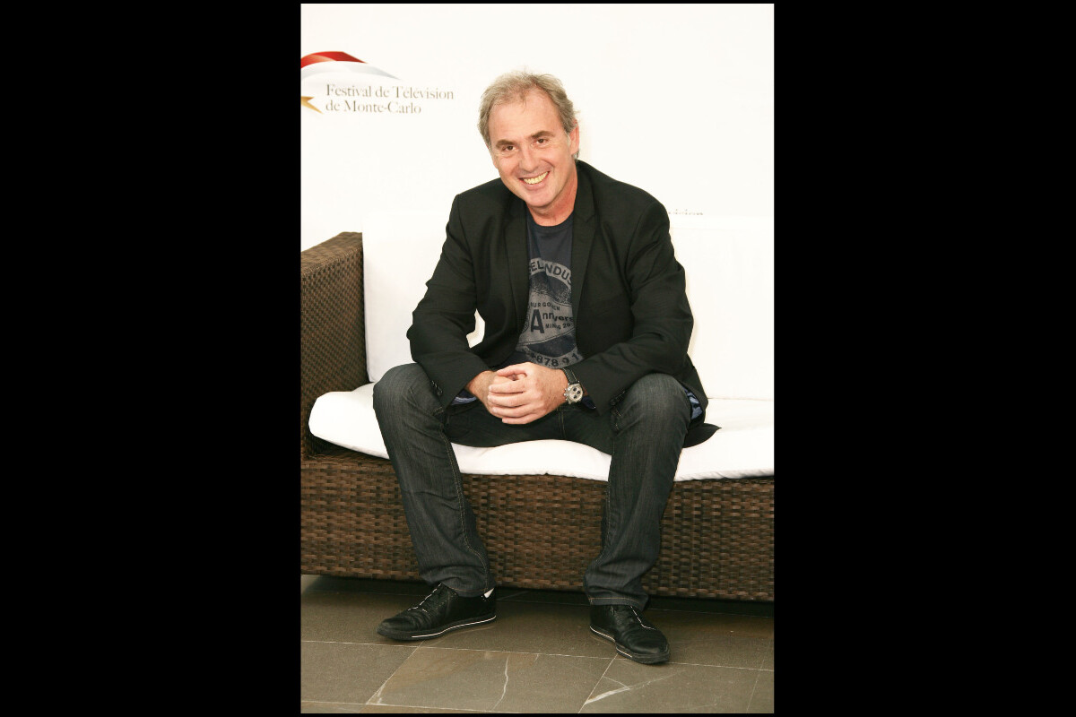 Photo : Le présentateur Philippe Risoli, en juin 2010 à Monte Carlo ...